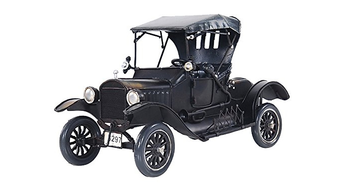 Authentic Black Ford Model T Metal Model - OMH Collectible