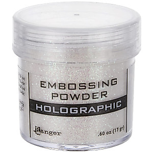 Ranger EPJ00-709 Embossing Powder .60oz, Holographic