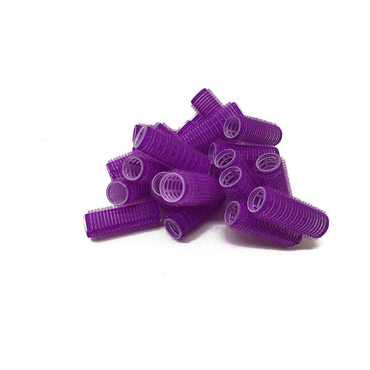 Set of 24 x 20mm (3/4”) Small Self Grip Hair Rollers Pro Salon Hairdressing Curlers – For Short Hair