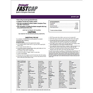 Onslaught Fastcap MGK 8 oz - Spider and Scorpion Insecticide