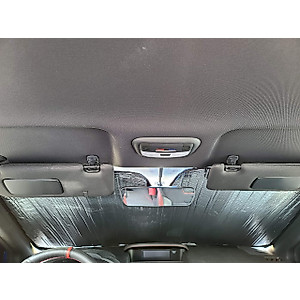 AutoTech Zone Sunshade for 2013-2019 Ford Escape SUV, Custom-fit Windshield Sun Shade