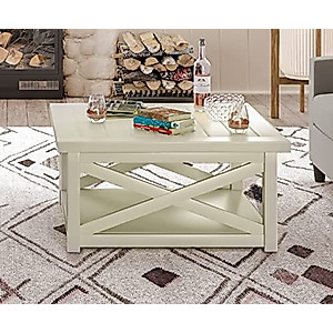 Seaside Lodge White Coffee Table by Home Styles