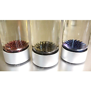 Spike Ferrofluid in a Bottle Magnetic Liquid Sculpture Educational Display Executive Desk Toy