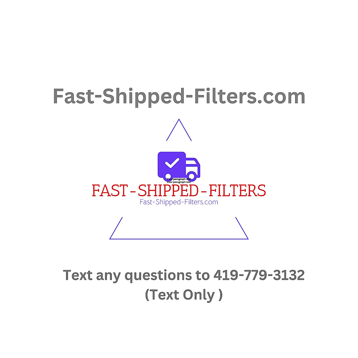 Fast-Shipped-Filters 3 Pack 20x25 Replacement Filter Pads Compatible with Captura Air Cleaner 20x25 Refill