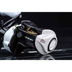 Abu Garcia Max Pro Low Profile Baitcast Reel, Size LP (1539728), 7 Stainless Steel Ball Bearings + 1 Roller Bearing, Synthetic Star Drag, Max of 15lb | 6.8kg, Multi