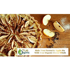 True Organic Ceylon Cloves Whole, 16 ounces Bulk Bag, USDA Organic & Kosher Certified, Non-GMO, Fresh Organic Cloves, Pure Ceylon Premium Quality