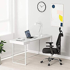 FKSDHDG Ergonomic Office Chair High Back Mesh Office Chair Computer Chair Desk Chair with 3D Armrest and Adjustable Headrest, Ergonomic Curved Lumbar Support (Color : D)