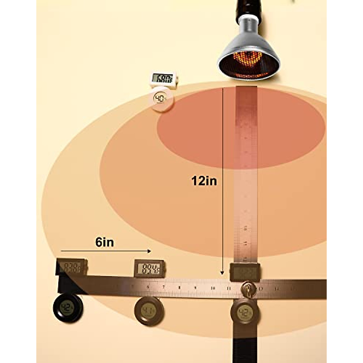 C-Raptile Deep Heat Projector 100W Infrared Reptile Heat Lamp Bulbs Reptile Light