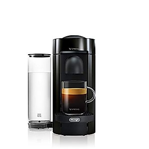 Nespresso Vertuo Plus Coffee and Espresso Machine by De'Longhi,8 oz, Ink Black