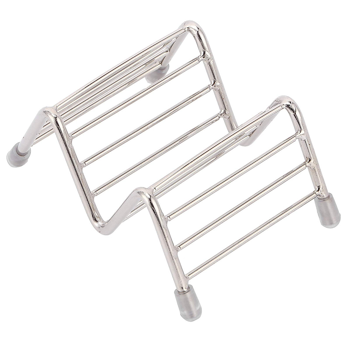 Aqur2020 304 Stainless Steel Taco Holder Corrosion Innovative Pancake Stand Tray for Kitchen Restaurant Suitable for Home Kitchens And Restaurants(1#)