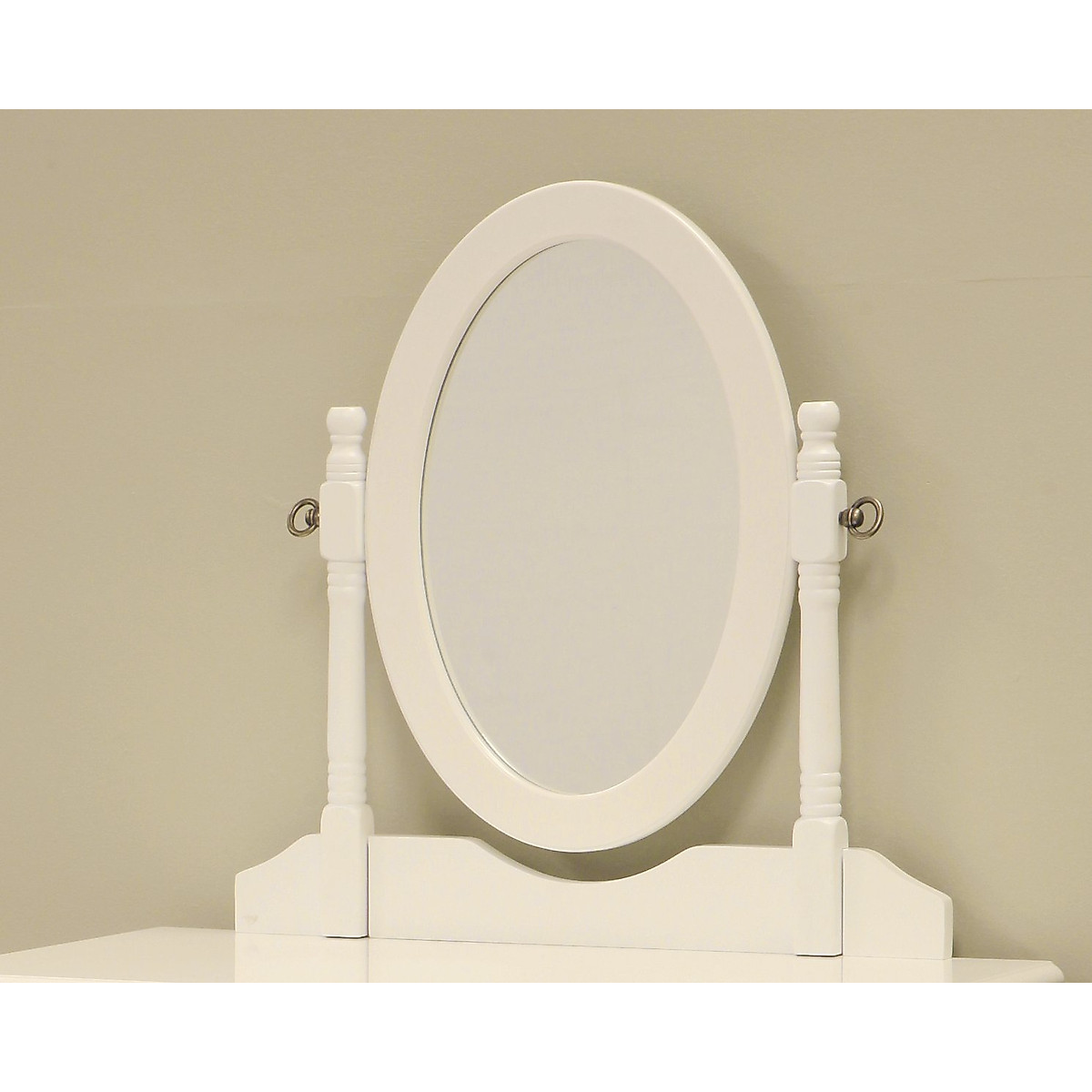 Frenchi Home Furnishing Vanity Set with Stool and Mirror