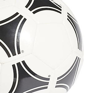 adidas Unisex-Adult Tango Glider Soccer Ball, White/Black, 3