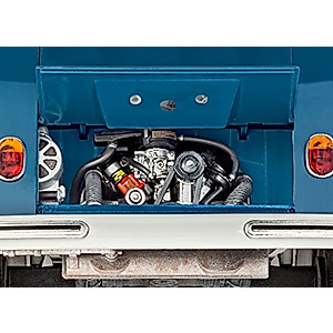 Revell 07009 Volkswagen T1 Samba Bus Model Kit, 1:16 Scale 27.2 cm, Multi-Color, 223