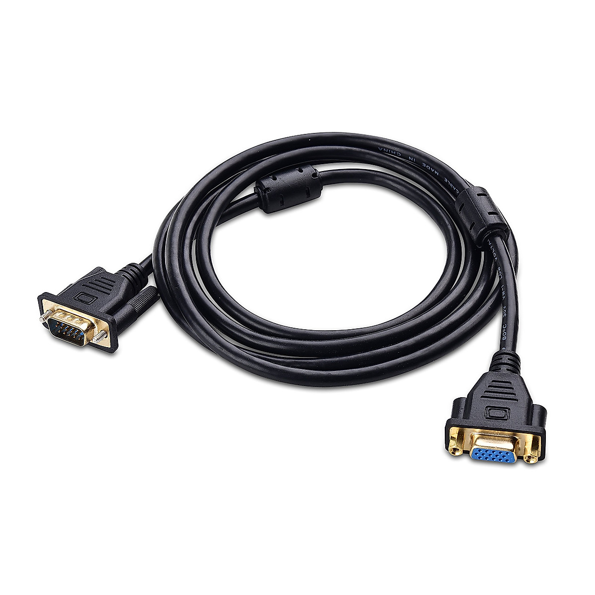 Cable Matters VGA Extension Cable (VGA Cable Male to Female) - 6 Feet, Not Regular VGA Cable