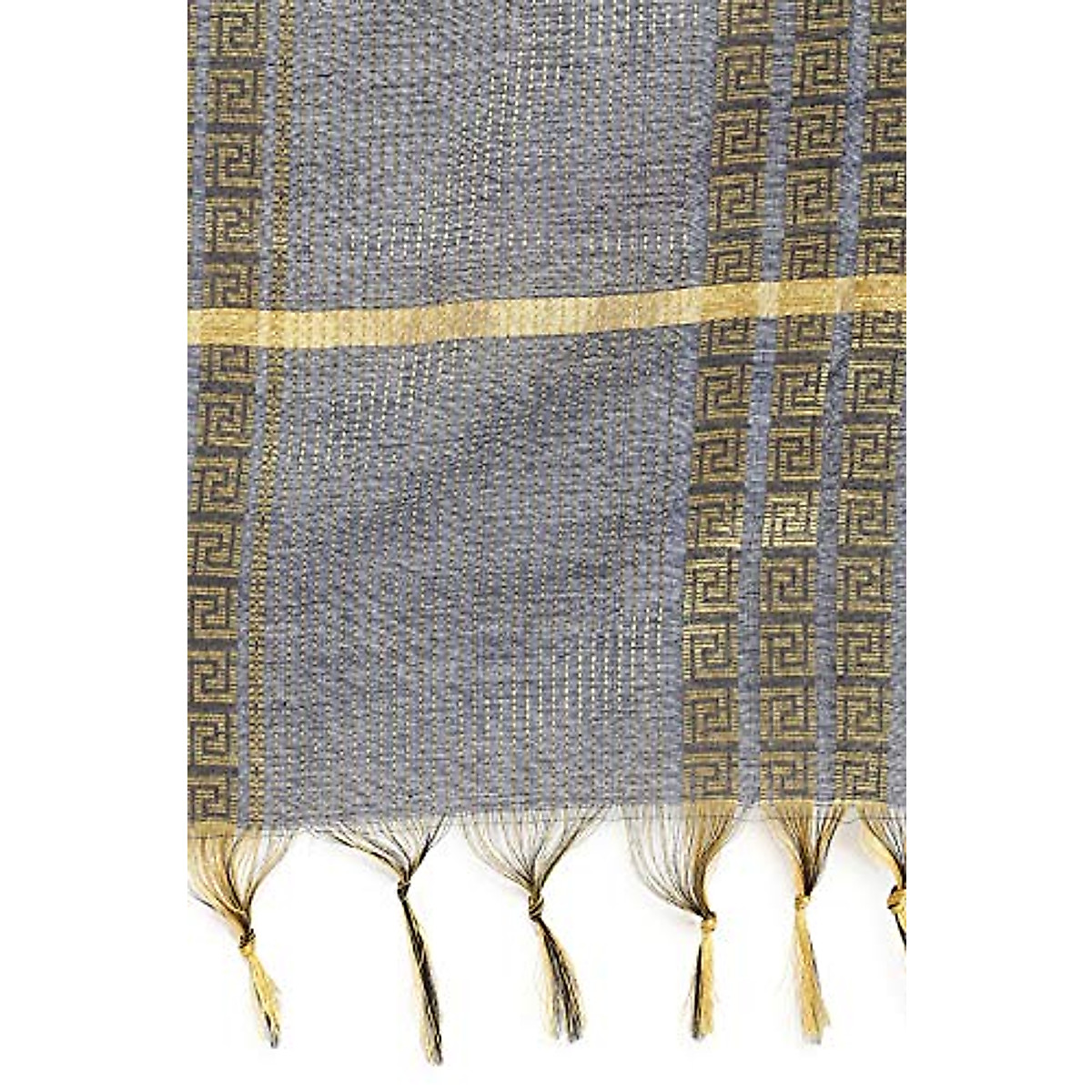 Janasya Indian Women's Mustard Poly Crepe Kurta With Pant And Dupatta(SET197-KR-NP-L)