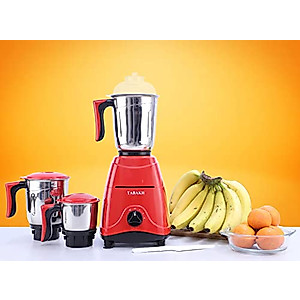 Ckitze Tabakh Indian Mixer Grinder | 650 Watts | 110-Volts Red, 3-Jar, T-Prime