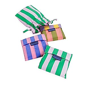 Standard Baggu Set of 3 - Awning Stripes
