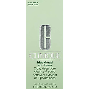 Blackhead Solutions by Clinique 7 Day Deep Pore Cleanser & Scrub / 4.2 fl.oz. 125ml