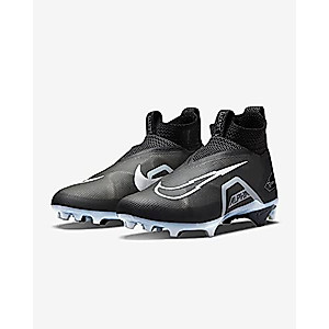 Nike Alpha Menace Elite 3"Black/White/Iron Grey Mens Football Cleat. SZ 11