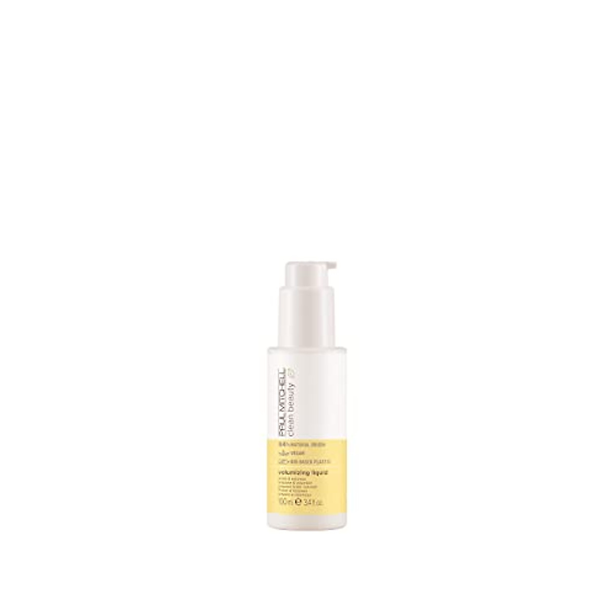 Paul Mitchell Clean Beauty Volumizing Liquid, Prime & Volumize, For All Hair Types, Especially Fine Hair, 3.4 fl. oz.