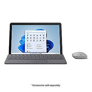 Microsoft Surface Go 3 - 10.5" Touchscreen - Intel® Pentium® Gold - 8GB Memory - 128GB SSD - Device Only - Platinum (Latest Model)