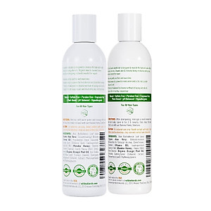 Manuka Honey Shampoo and Conditioner - Soothing Moisturizing Formula for Eczema, Psoriasis, Curly Hair and Color-Safe - All Natural Set