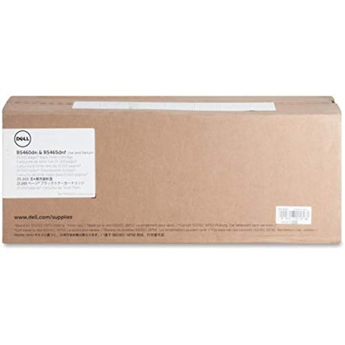 Dell X5GDJ Toner Cartridge B5460dn/B5465dnf Laser Printers, Black, original