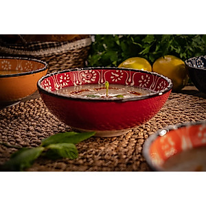 LUKSYOL Bowl Sets Ceramic Bowl Dessert Bowls Ice Cream Dishes Serving Bowl Snack Bowls Small Ceramic Bowls Rice Bowls Japanese Small Decorative Bowl Soup Bowls Bowls Set 6 Pcs