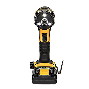 MOTORHEAD 20V ULTRA Cordless Impact Driver Kit, Lithium-Ion, ¼” All-Metal Hex Chuck, Tri-Beam LED, Variable Speed Trigger, 2Ah Battery & Quick Charger, Bag, 16 Accessory Bits, 3 Nut Drivers, USA-Based