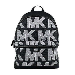 Michael Kors Cooper Black Signature PVC Graphic Logo Backpack BookWomen's Women's Bag