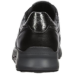 SANO by Mephisto Women's Volodia Walking Shoe,Black Smooth/Light Grey Queen/Dark Grey Ice,6.5 M US