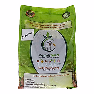 VermisTerra - Premium Earthworm Castings - Organic 10 LB