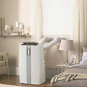 Lg Portable Air Conditioner Parts, Premium Exhaust Vent AC Hose Extension for Universal AC Accessories-5 Inch Diameter, 78 Inch Length.(Anti-Clockwise Thread 16 x 5 x 5 inches, Small Size, White)