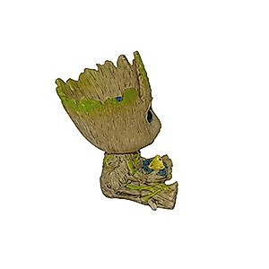 TEEMO Aquarium Groot Air Bubbler Decorations, Air Bubbler Decorations for Fish Tank.(Large Size 3.75'x5.7'x3.5')