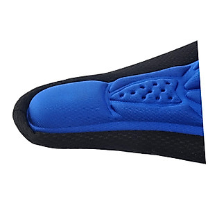 KICHOUSE 3D Ergonomic Blue Memory Saddle Seat Cover Cushion Pad for Mountain Bikes Comfortable Cycling Seat Cover for Enhanced Riding Experience