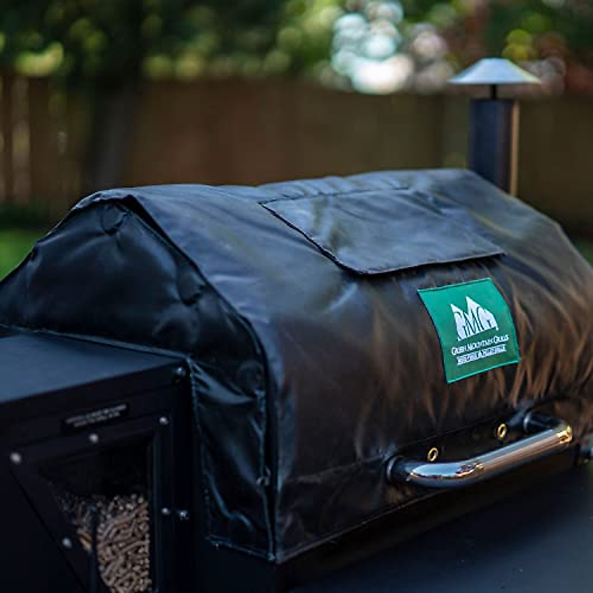 Green Mountain Grills 6012 Davy Crockett Heavy-Duty Weather-Resistant Insulated BBQ Grill Thermal Blanket, Black