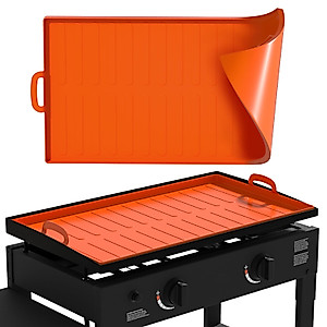 Silicone-Griddle-Mat-Blackstone-Accessories - Cover for Blackstone 28 Inch Griddle Heavy Duty Food Grade Silicone Mat, Protect Griddle from Rodents, Insects, Debris, and Rust