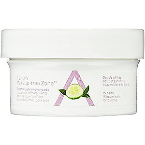 Almay Oil Free Eye Makeup Remover Pads, 15 Count in 1 box