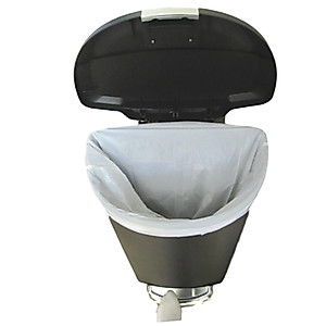 Dog-Proof Trash Can Locking 13 Gallon Kitchen Rubbish Foot Step Tall with Lock Lid Garage & eBook by OISTRIA