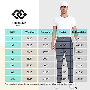 MoFiz Lightweight Slim Fit Golf Pants Stretch Pants Works Dress Comfort Light Trousers for Traveling Navy Size 34W