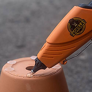 Gorilla Dual Temp Mini Hot Glue Gun, (Pack of 1)