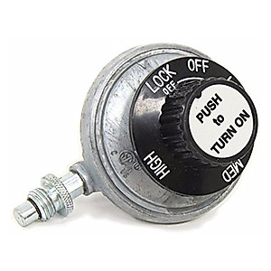 Camco 57626 Olympian 4100/5100 Replacement Propane Control Valve with Regulator