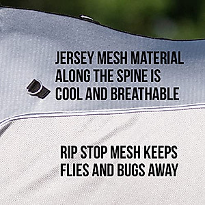 Professional's Choice Comfort Fit Fly Sheet Charcoal 69