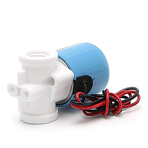 Beduan 1/4" Electric Water Solenoid Valve for Pure Filter System DC 12V（Pack of 1)