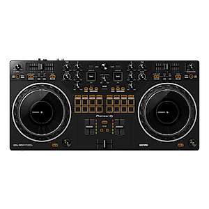 Pioneer DDJ-REV1, DJ Controller Bundle with Stand, Headphones and, Austin Bazaar Polishing Cloth