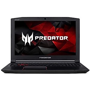 acer 2019 Predator Helios 300 VR Reality 15.6" FHD IPS Gaming Laptop Computer, 8th Gen Intel Hexa-Core i7-8750H up to 4.1GHz, 16GB DDR4, 512GB SSD, GTX 1060 6GB, 802.11ac WiFi, Windows 10