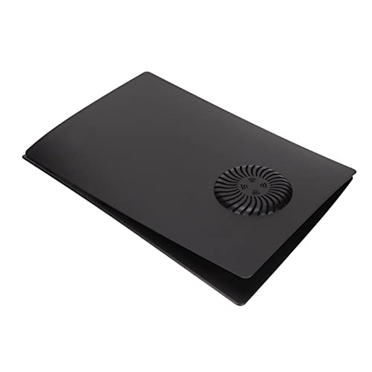 Console Panel Board Replaceable Heat Dissipation Scratchproof Matte Black Front Cover with Heating Fan for Game Console
