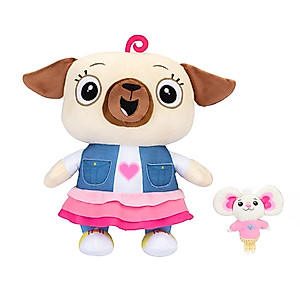 Chip and Potato ZERONIC Jumbo Plush Toy, Official Licensed Stuffed Animal 12 Inch Chip with Her 4 Inch Removable Potato Pal!