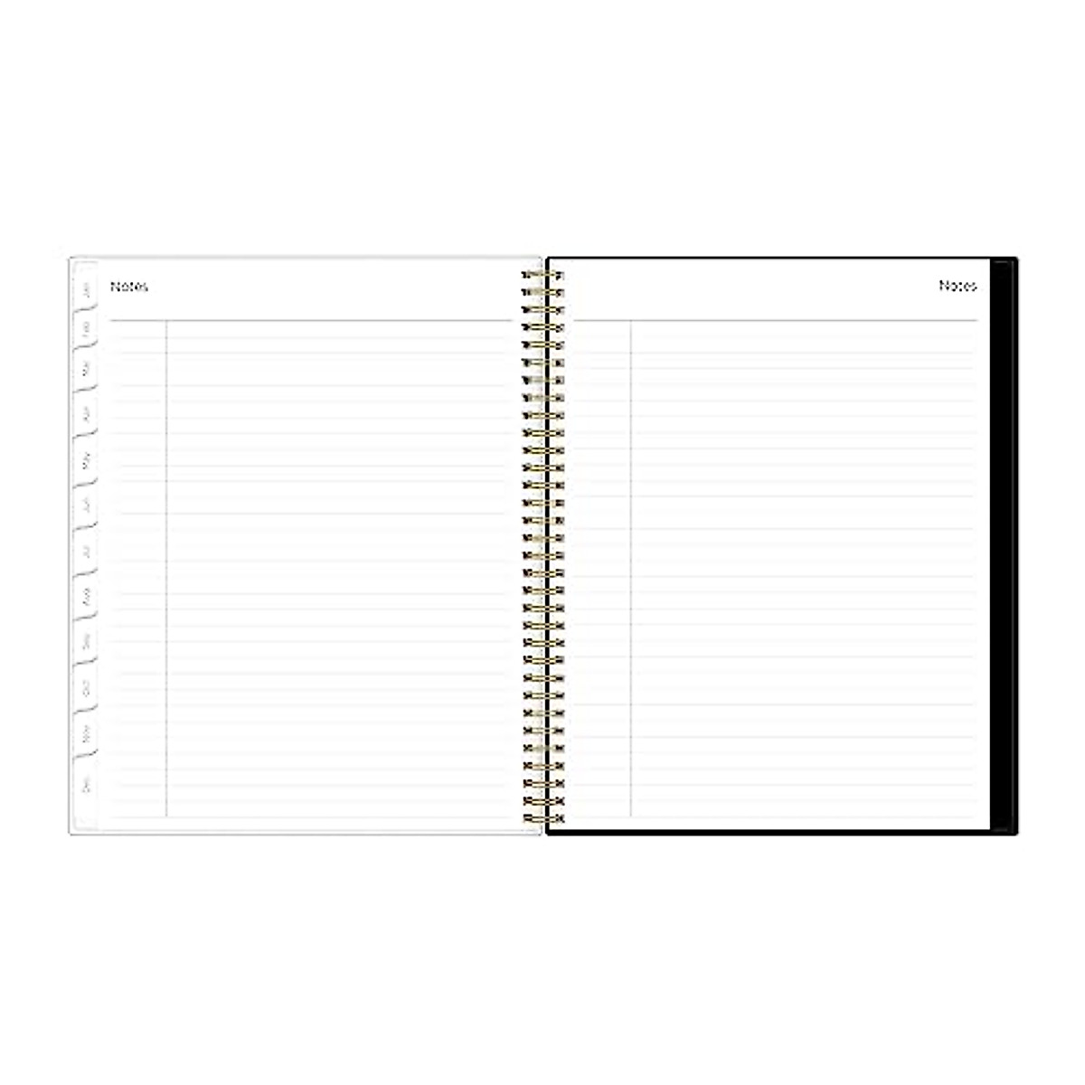 Blue Sky 2024 Weekly and Monthly Appointment Book and Planner, 8.5" x 11", Frosted Cover, Wirebound, Sheridan Black (137277-24)