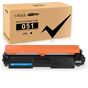 v4ink Compatible Toner Cartridge Replacement for Canon 051 CRG-051 (1-Pack) Work with imageCLASS LBP160 LBP161dn LBP162dw MF260 MF264dw MF267dw MF269dw Printer